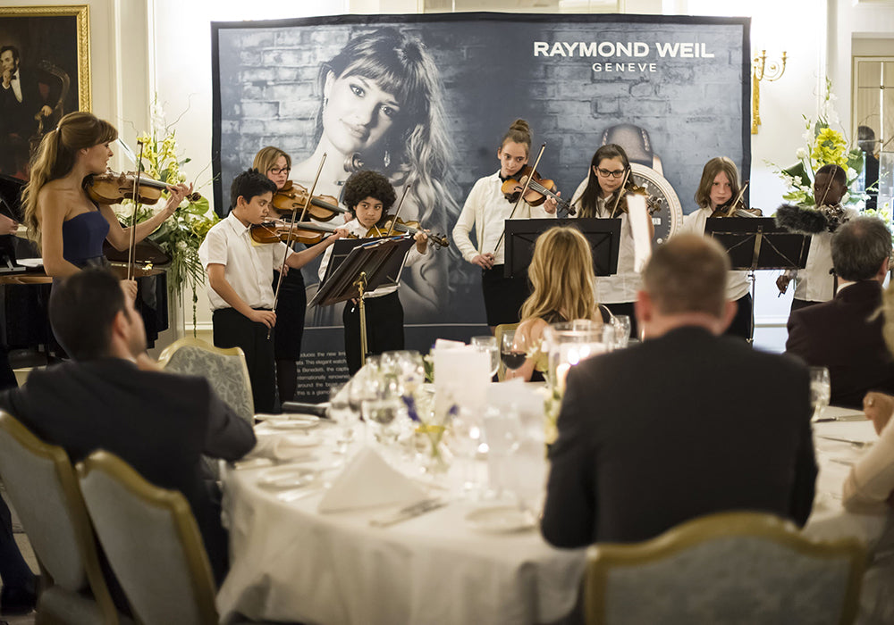 RAYMOND WEIL CELEBRATES ITS UK TOCCATA LAUNCH WITH AMBASSADOR NICOLA B