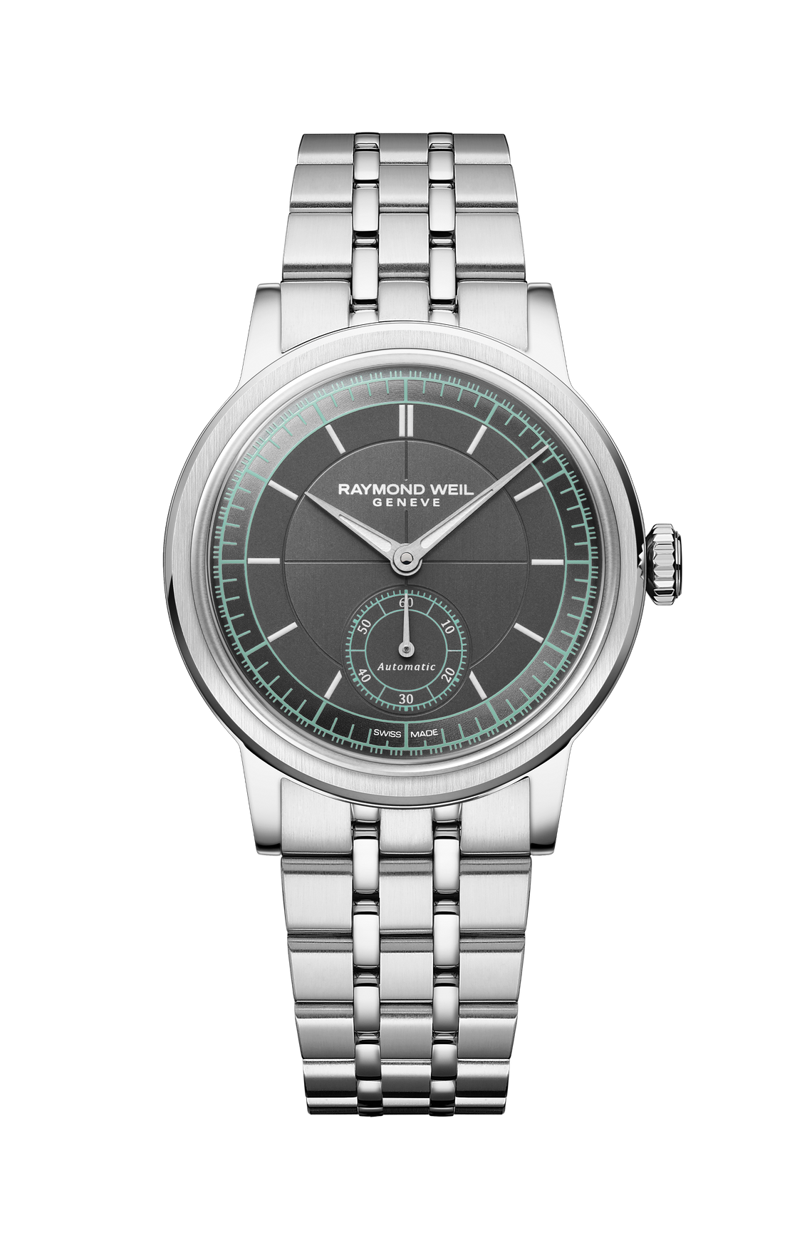 Automatic Small Seconds Anthracite Sector Dial Watch - Millesime ...