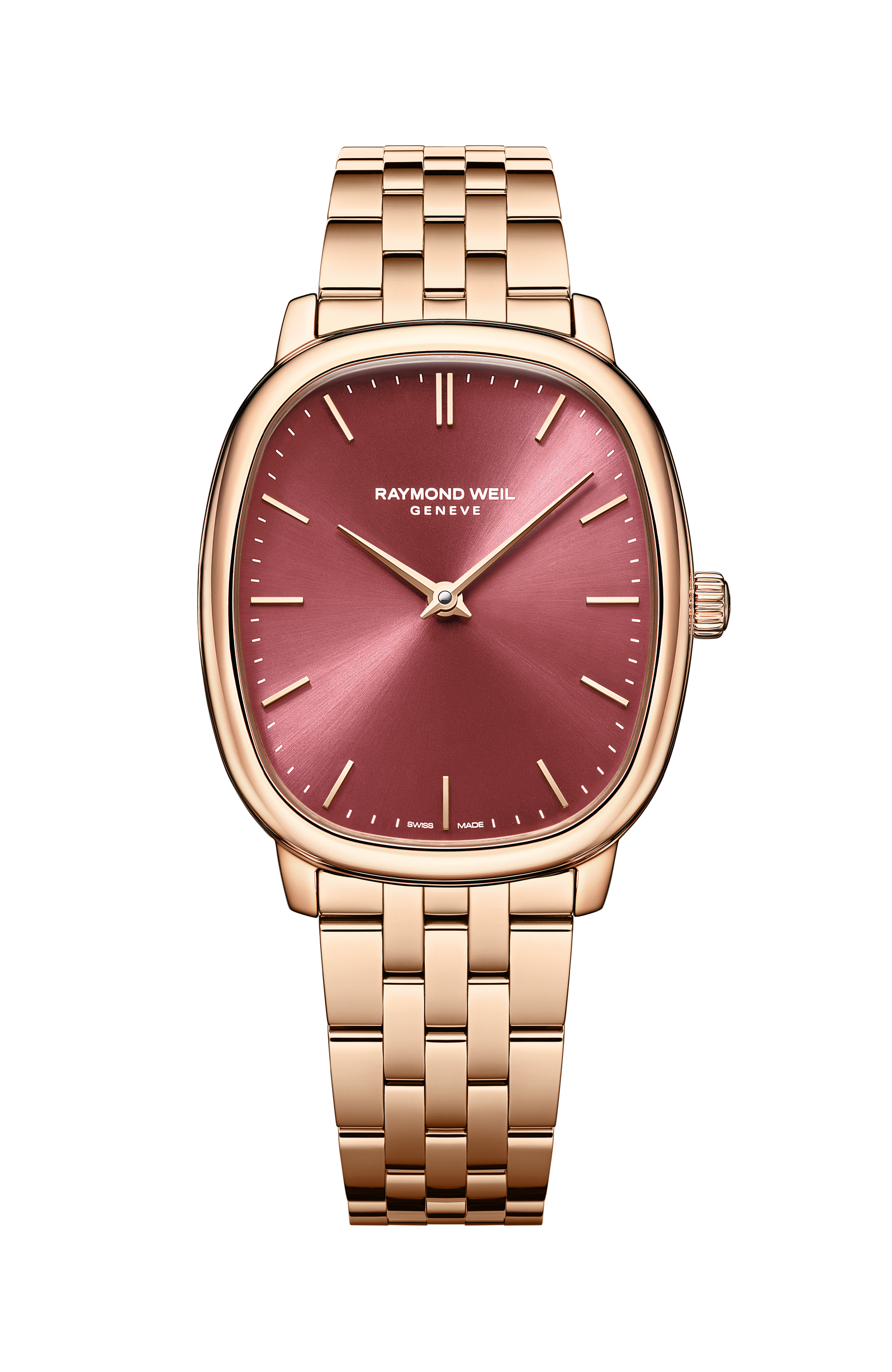 Toccata Heritage Red Grape Dial Swiss Mechanical Bracelet Watch ...